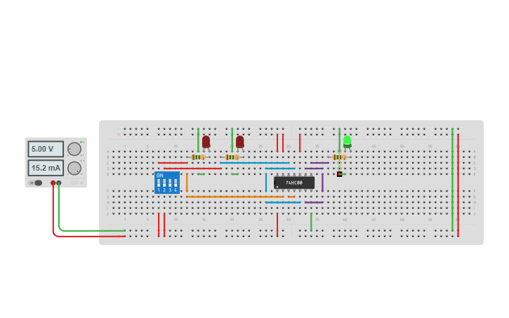 Circuit Design R1 Lab08 Experiment 3 Tinkercad
