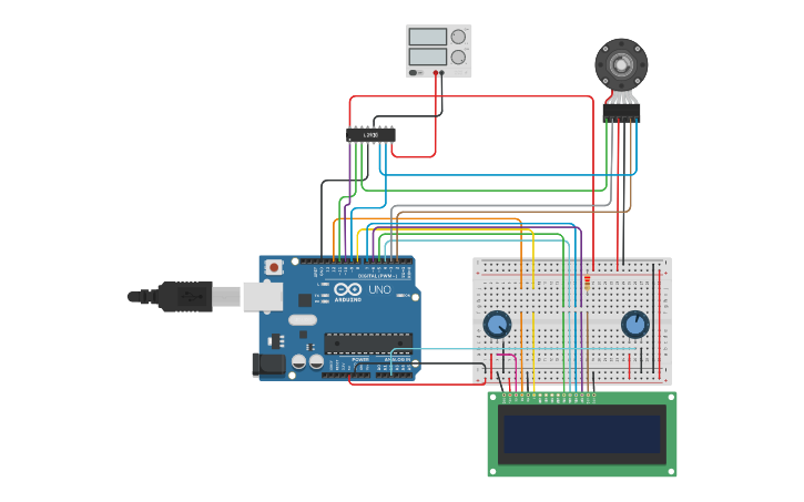 Circuit Design Project Open Loop Tinkercad