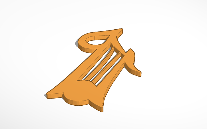 3D design bard coven sigil- the owl house - Tinkercad