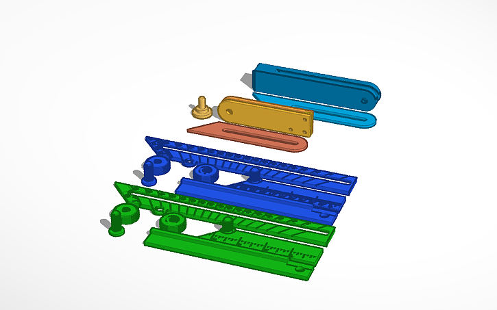 3D design Bevel Guages - Tinkercad