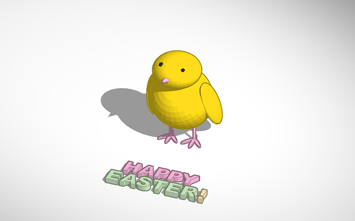 3D design Easter 2018 | Tinkercad