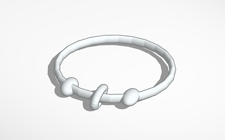 3D design fidget ring - Tinkercad