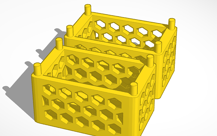 3D design crate | Tinkercad