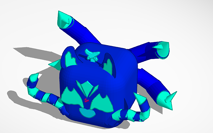 3D design kitsune fruit - Tinkercad