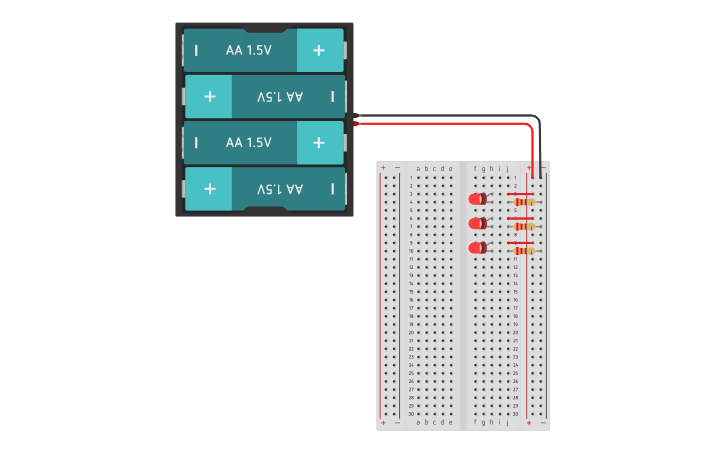 Circuit Design Protoboard Tinkercad 6371