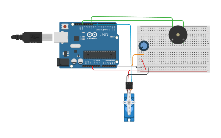 Circuit design exam - Tinkercad