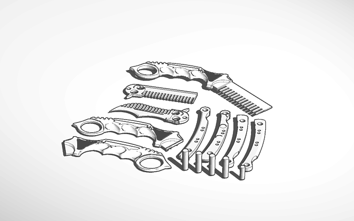 3D design Butterfly - Tinkercad
