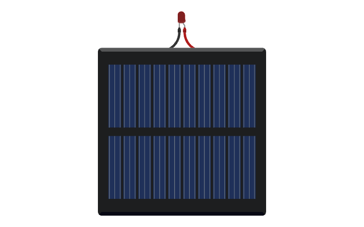 Circuit design Solar-Powered Light - Tinkercad
