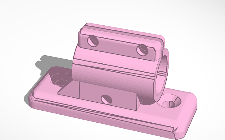 3D design Chiron Anet Adaptive Sensor Holder FHT | Tinkercad 3D design Chiron Anet Adaptive Sensor Holder FHT | Tinkercad