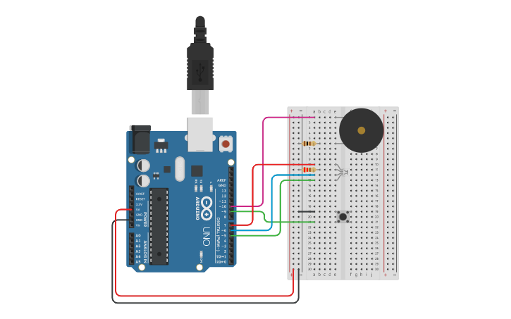 Circuit design Programming Assignment 2 - Tinkercad