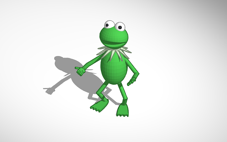 3D design STRONG FROG | Tinkercad