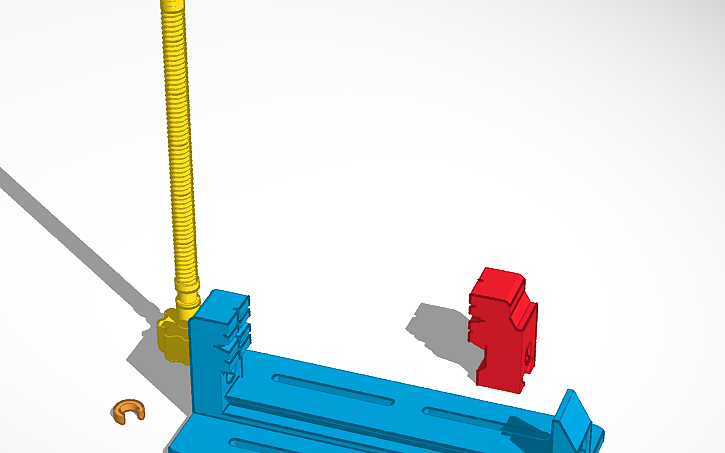 3D design PCB clamp v3 - Tinkercad