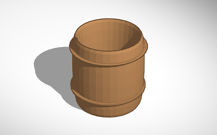 3D design Barrel - Tinkercad