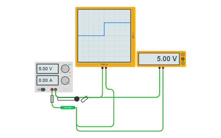 Circuit Design Tilt Sensor Tinkercad