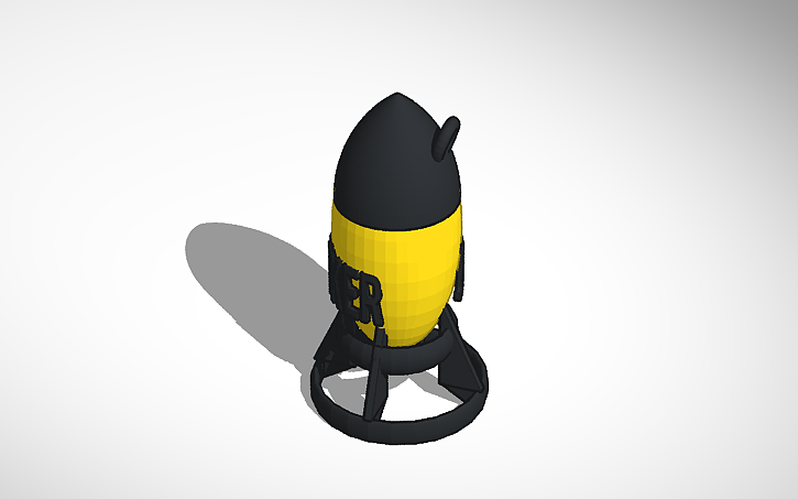 3D design nuke keychain | Tinkercad