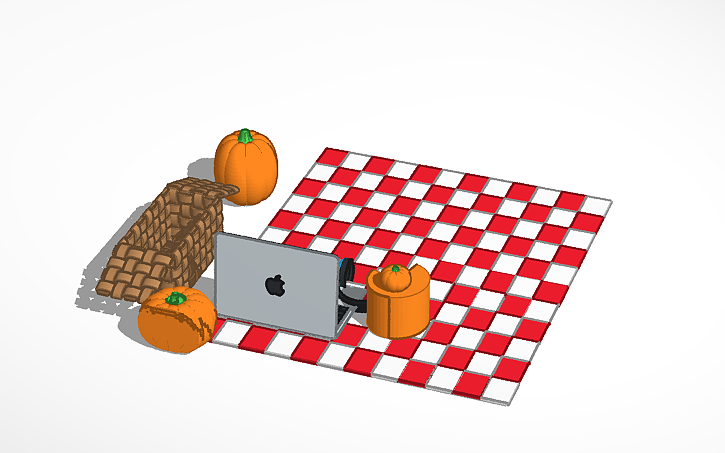 3D design fall picnic - Tinkercad