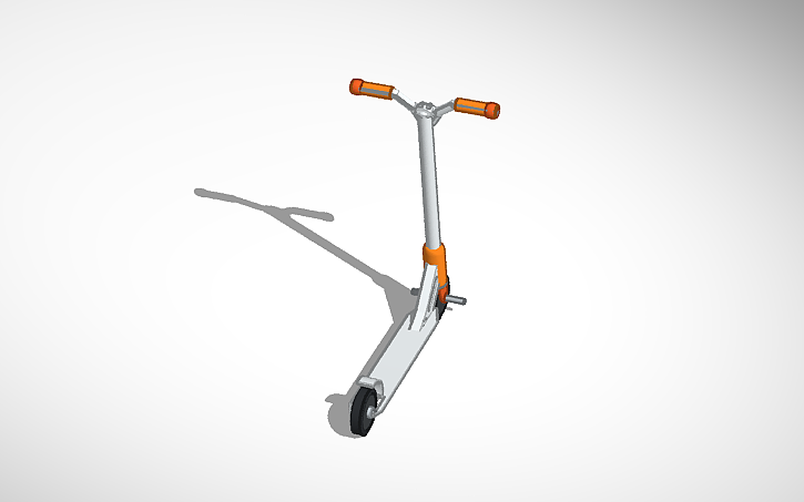 3D design Scooter - Tinkercad