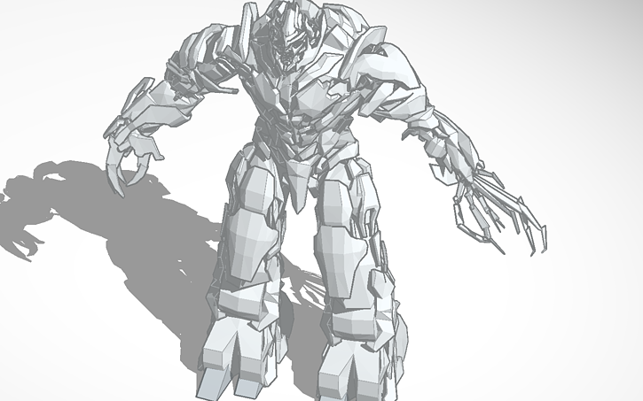 3D design Megatron Head | Tinkercad