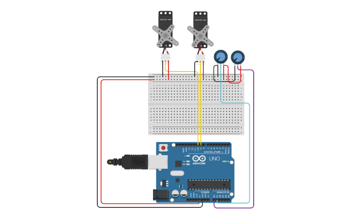 Circuit design E1A_Arduino laser | Tinkercad