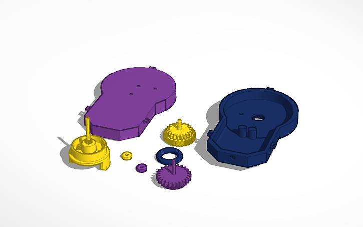 3D design beyblade burst string launcher (working) - Tinkercad