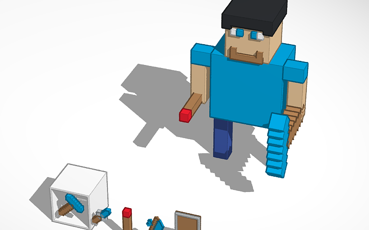 3D design Steve | Tinkercad