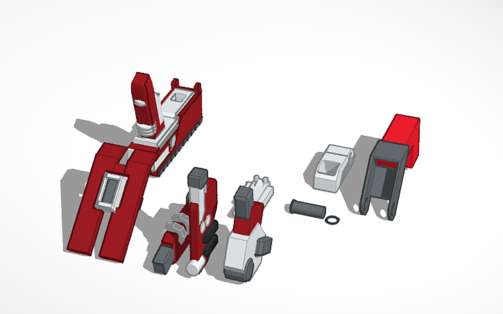 3D design "RattPack" kitgun from warframe with stock | Tinkercad