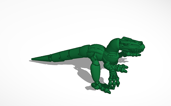 3D design dinosaur - Tinkercad