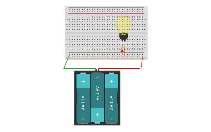 Circuit design practica 01 | Tinkercad