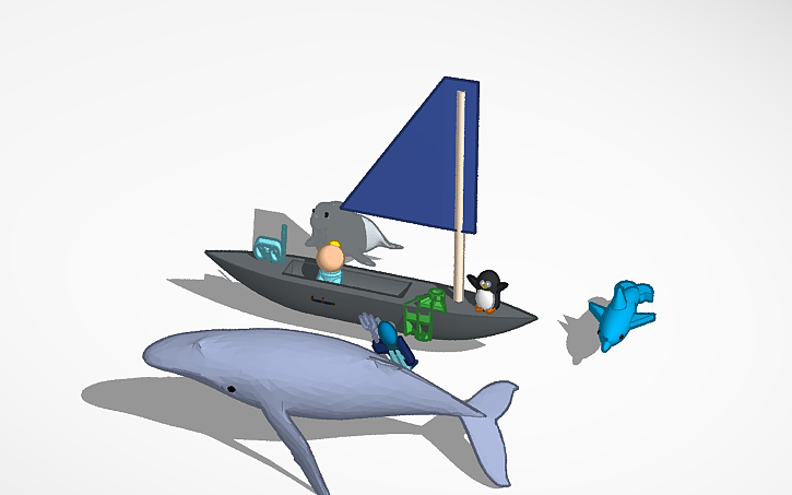 3d Design The Sea Adventure Tinkercad