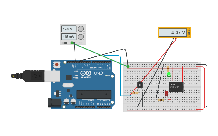 Circuit design COM ARDUINO | Tinkercad