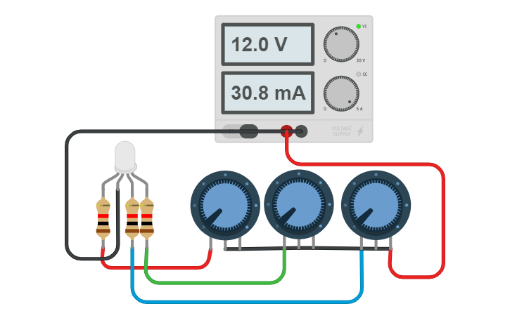 Circuit design manual rgb led controller - Tinkercad