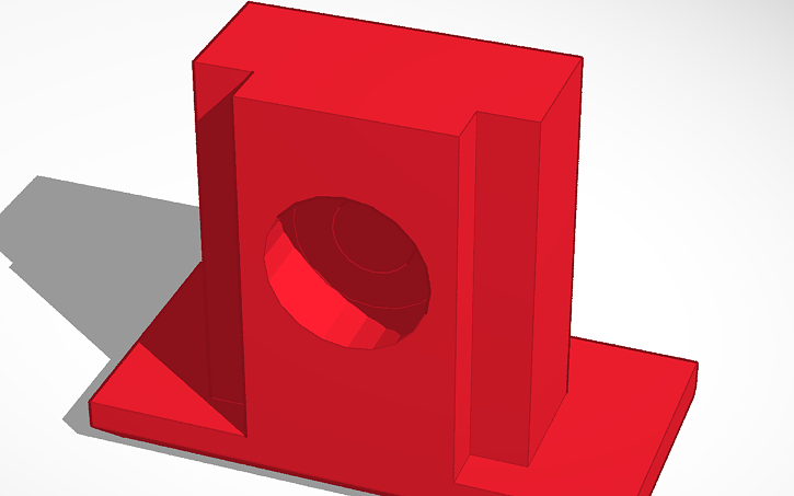 3D design Mini T-Track End Stop | Tinkercad