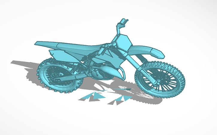 3D design Copy of Dirt Bike - Tinkercad