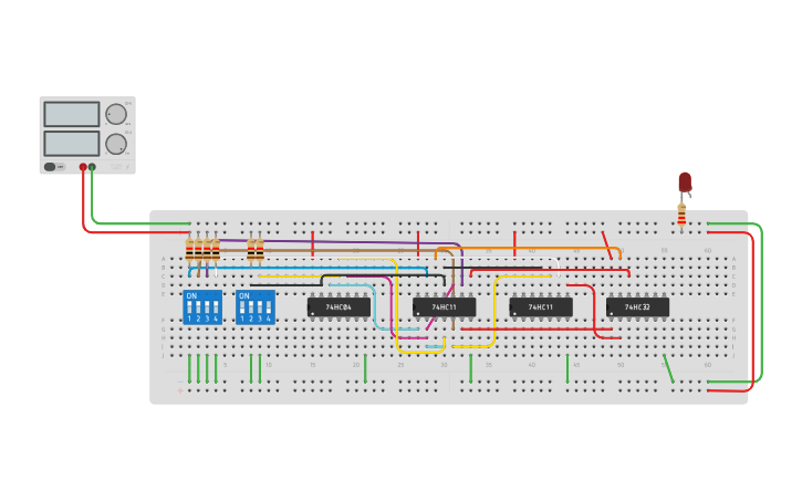 Circuit design sem 6 - Tinkercad