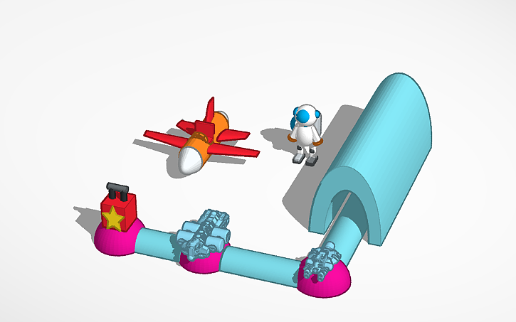 3D design space - Tinkercad