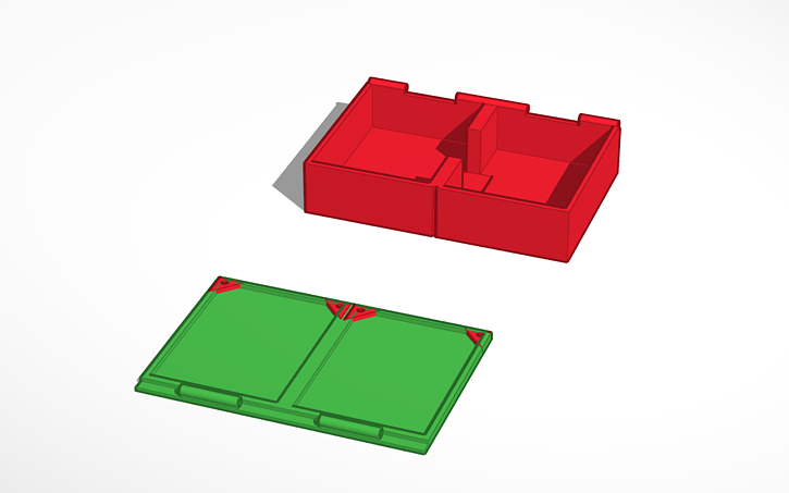 3D design Card Box | Tinkercad