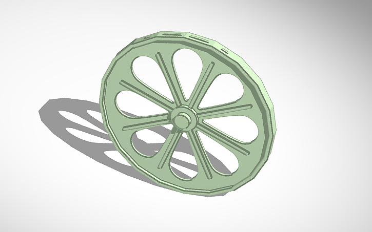 3D design Fixie Bicycle Mag Wheel - Tinkercad