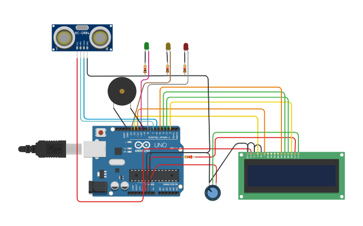 Circuit design Лаба 14 - Tinkercad