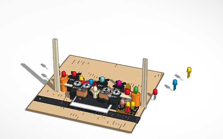 3D design disco lights | Tinkercad