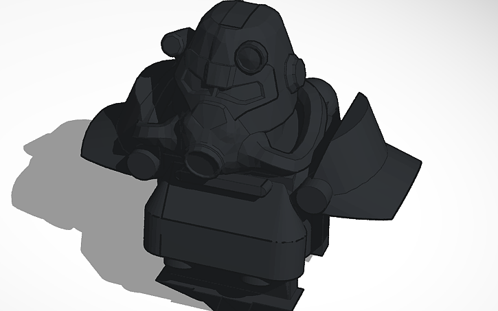 3D design Lego Fallout Set - Tinkercad