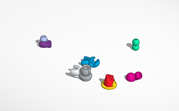 3d Design Copy Of Joints And Sockets Challenge Tinkercad