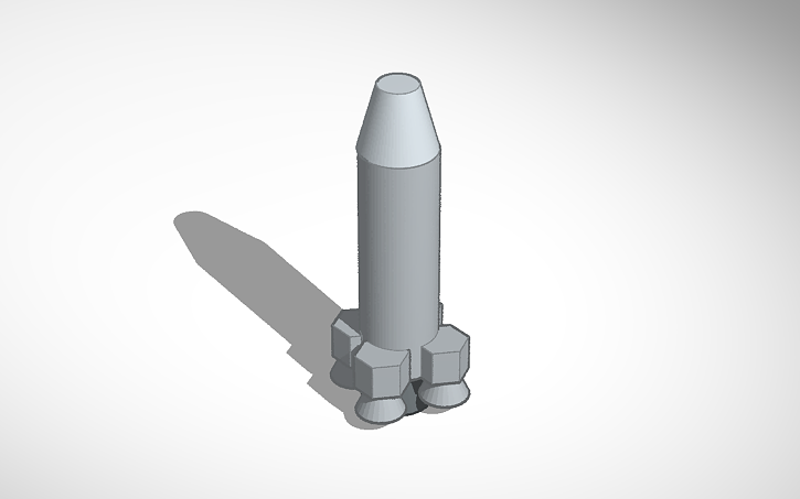 3d Design Rocket Thrusters 6 Tinkercad