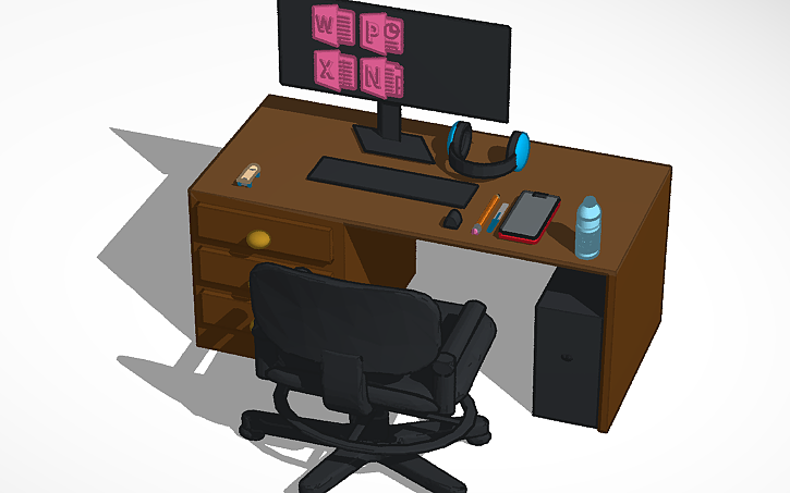 3D design office - Tinkercad