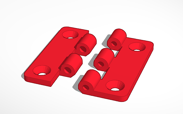 3D design Hinge - Tinkercad