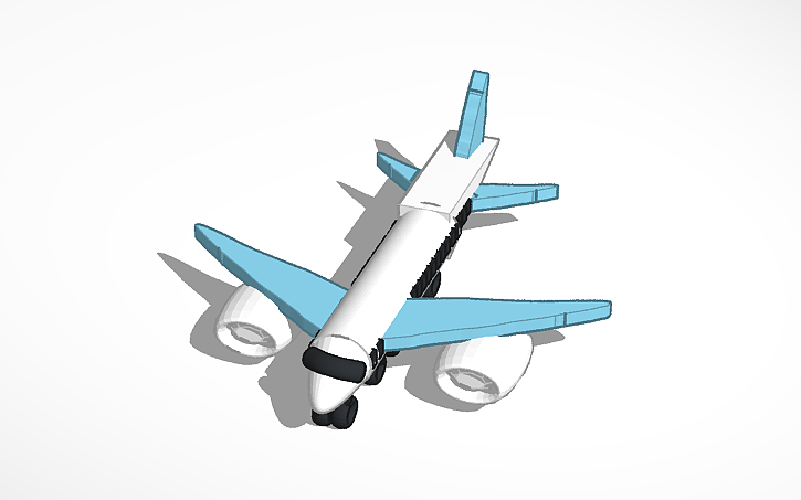 3D design Aeroplane - Tinkercad
