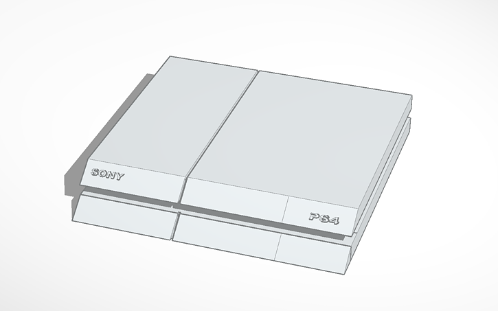 3D design PS4 - Tinkercad