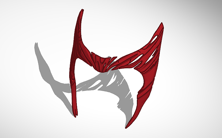 3D design Copy of scarlet witch crown - Tinkercad