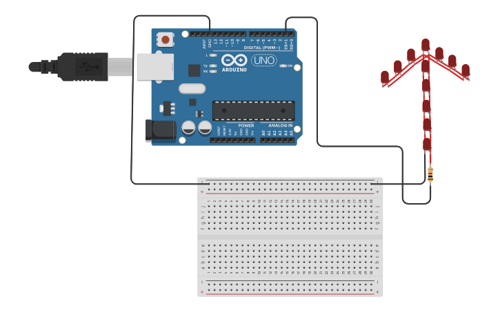 Circuit Design Pt 2 While Loop Tinkercad