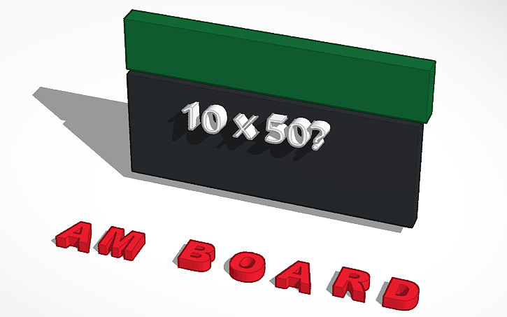 3D design board | Tinkercad