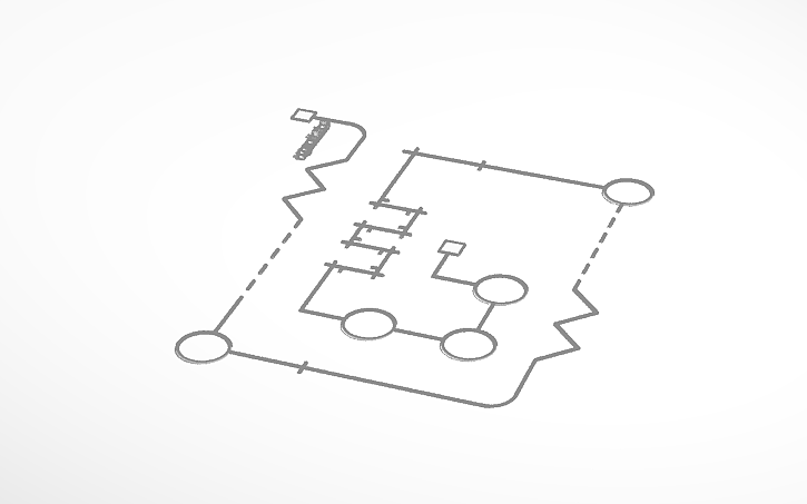 3D design Copy of map_test - Tinkercad